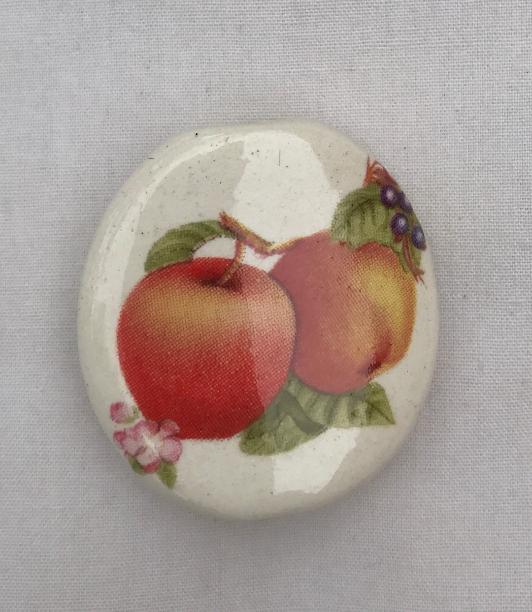BOGART Smoke Stone Holder Apple Fruit Design - Etsy