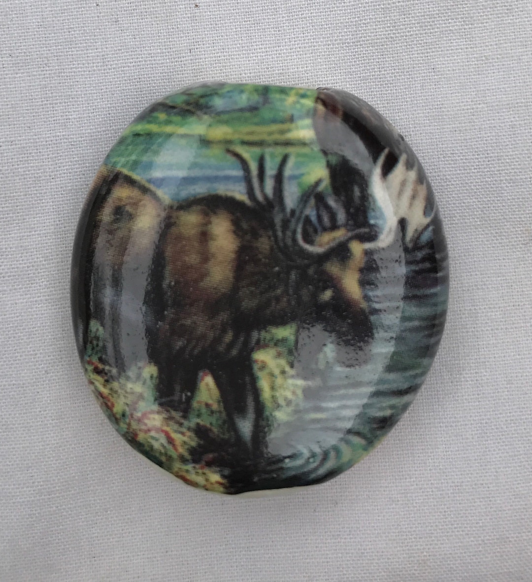 BOGART Ceramic Smoke Stone Moose Design for Hand Rolled Cigarettes and ...