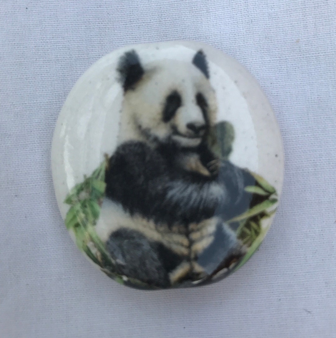BOGART Ceramic Smoke Stone Holder Panda Design for Hand Rolled ...