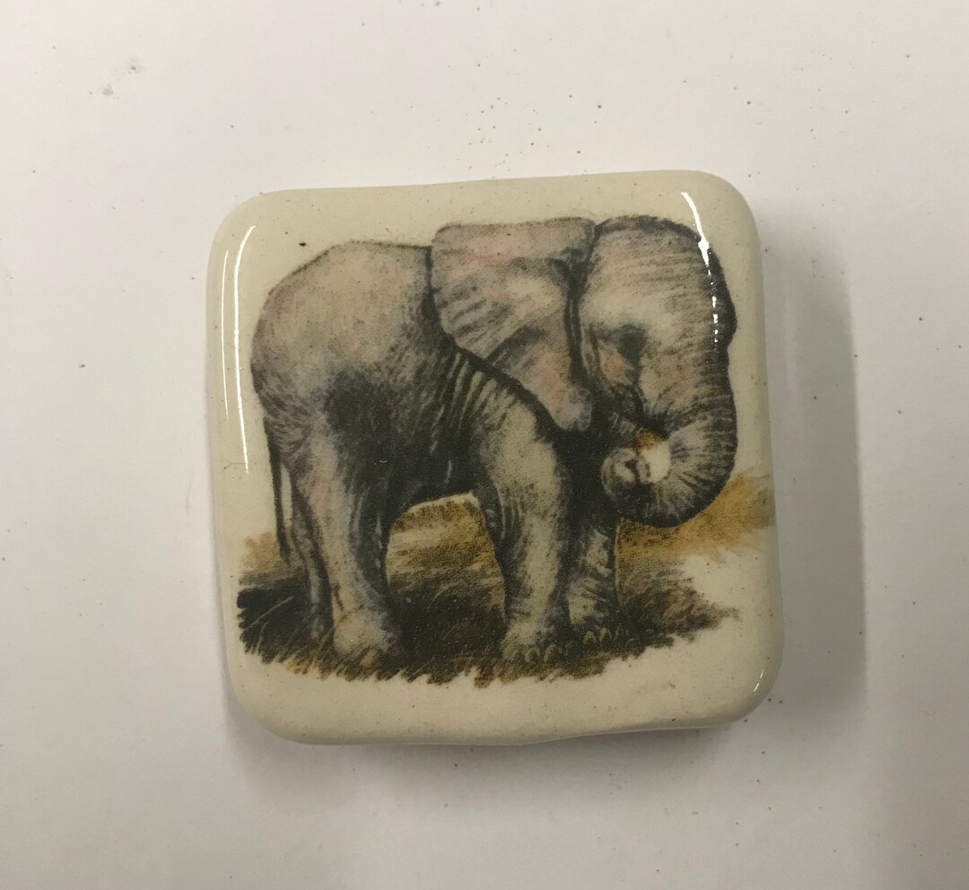 BOGART Ceramic Smoke Stone Elephant Design Handrolled Cigarette Holder ...