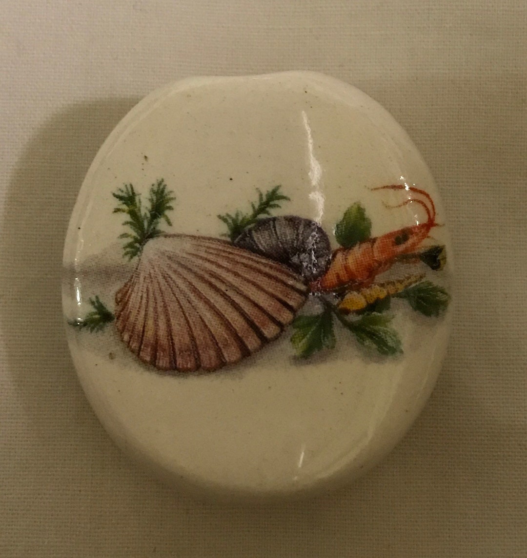 BOGART Ceramic Tobacco Holder Sea Shell Lobster Crustaceans Design - Etsy