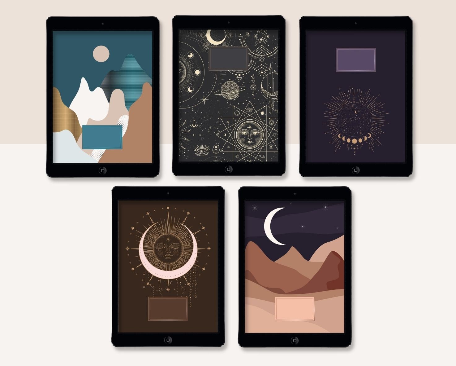 20 Boho Notebook Covers for Goodnotes Notability Macbook - Etsy