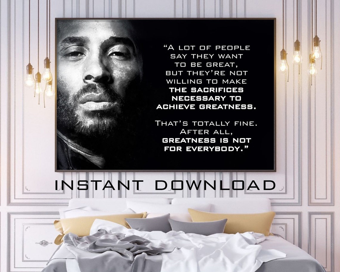 Mamba Mentality Poster Black Mamba Kobe Poster Mamba - Etsy