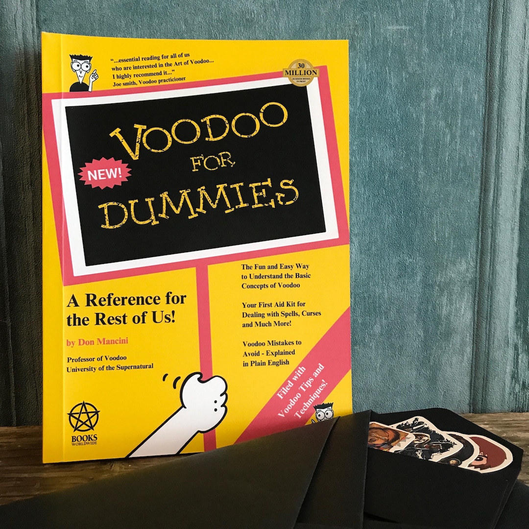 Voodoo for Dummies. Complete Replica Book. Handcrafted - Etsy