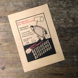 Digital Download: Bio Exorcist Flyer, Business Cards, Polaroid Ghost ...