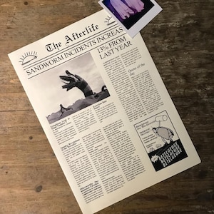 Digital Download: Bio Exorcist Flyer, Business Cards, Polaroid Ghost ...