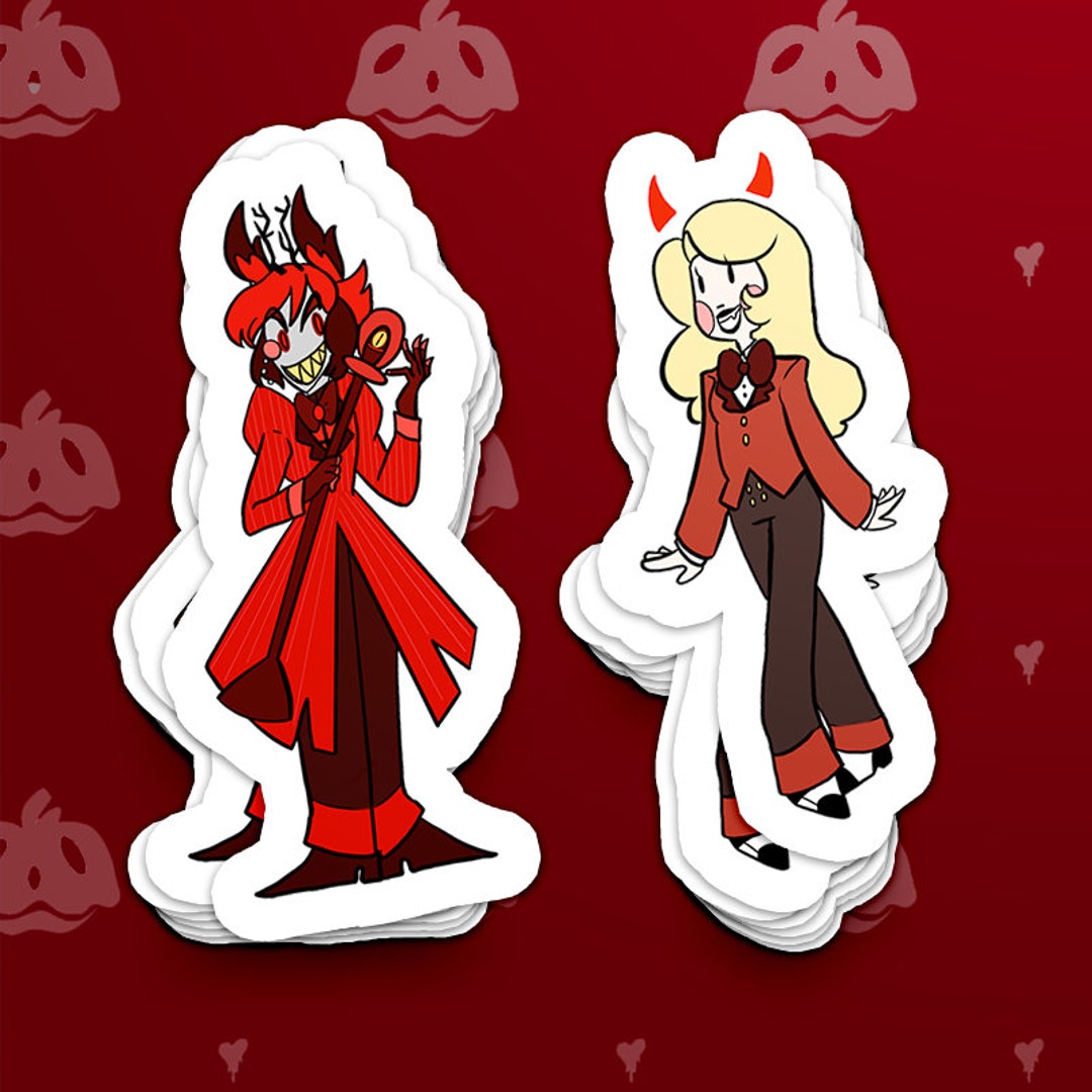 Hazbin Hotel Stickers - Etsy