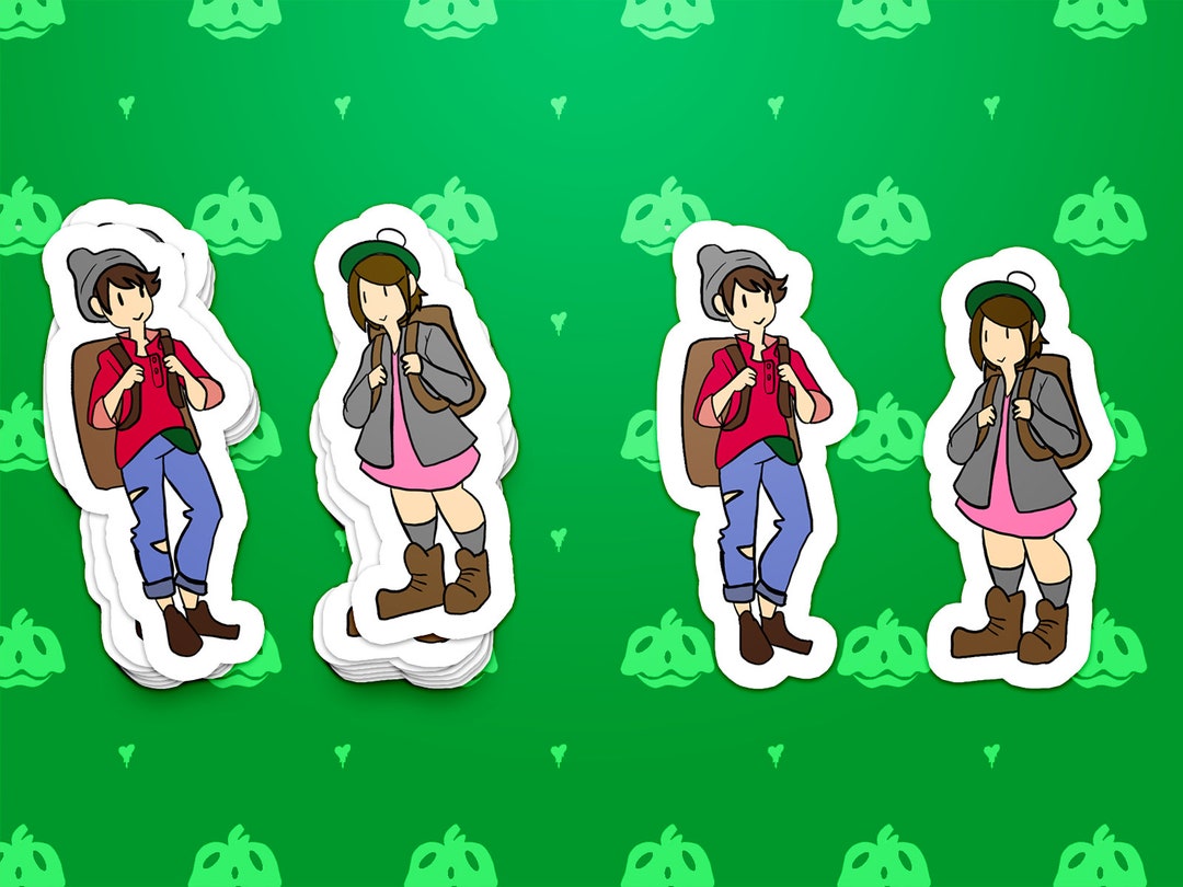 Galar Pokemon Trainer Stickers Raihan Marnie Piers - Etsy