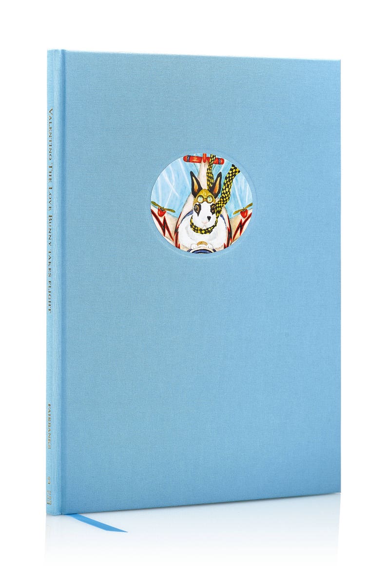 Valentino the Love Bunny Takes Flight - Etsy