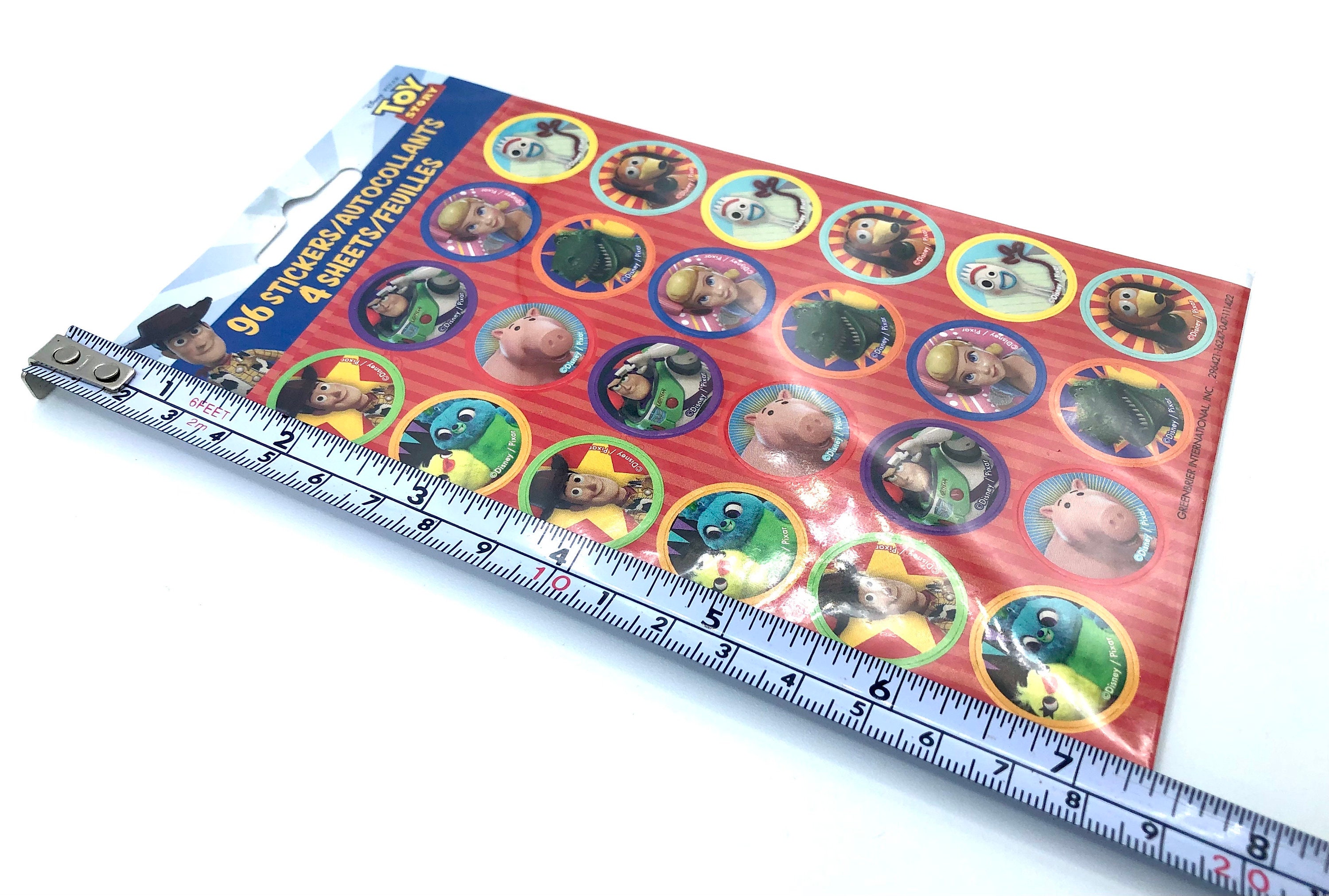 Disney Pixar Toy Story Sticker Pack 96 Stickers on 4 Sheets FREE ...