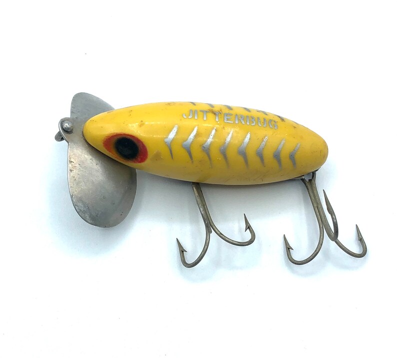 Vintage Jitterbug Fishing Lure by Fred Arbogast Akron Ohio Collectible ...