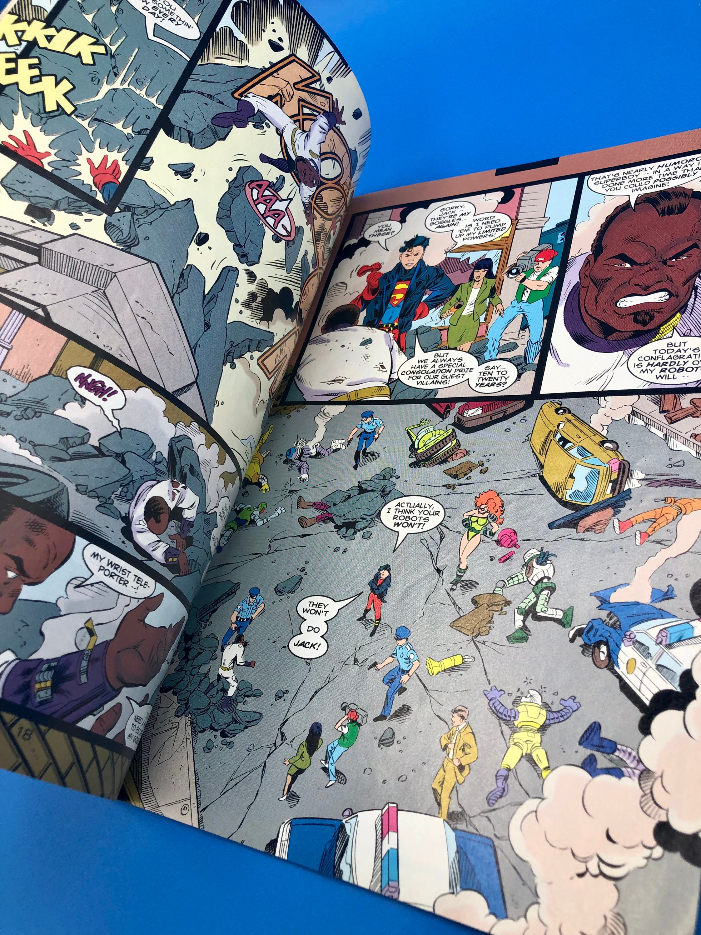 Superboy & Knockout 23 jan 96 Will They Save Hawaii or - Etsy