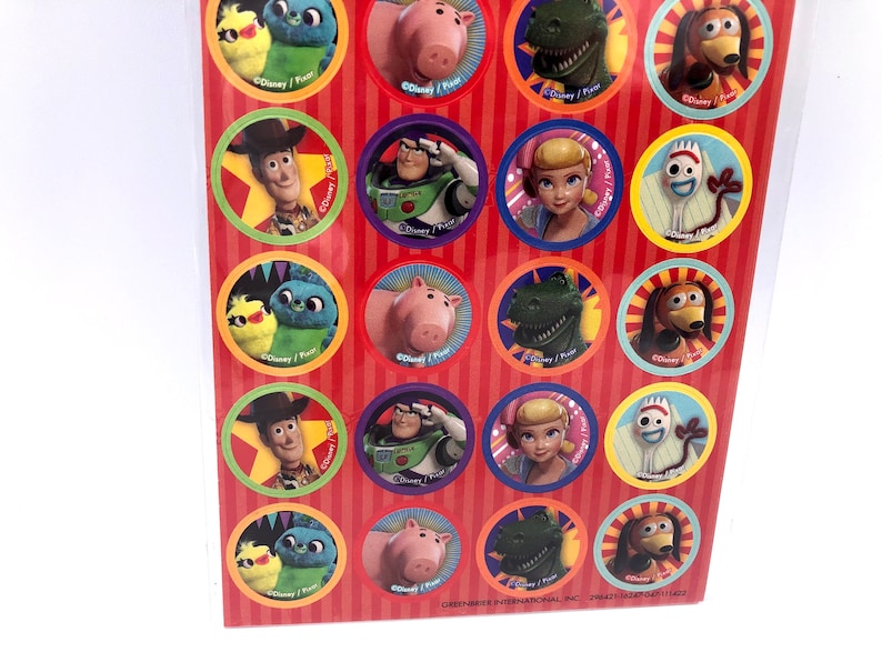 Disney Pixar Toy Story Sticker Pack, 96 Stickers - Etsy