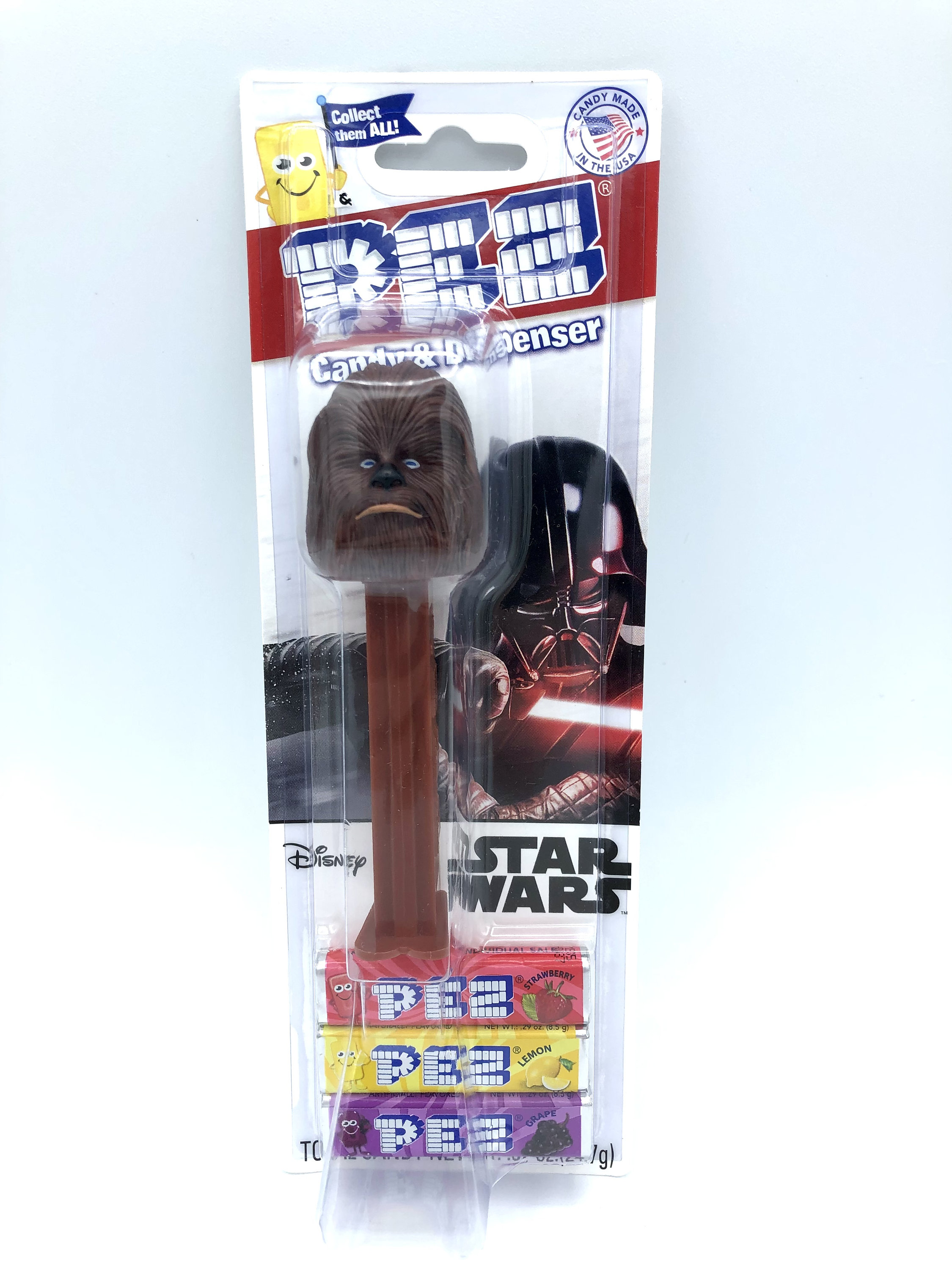 Star Wars Mandalorian & Chewbacca PEZ Candy Dispensers - Unopened ...