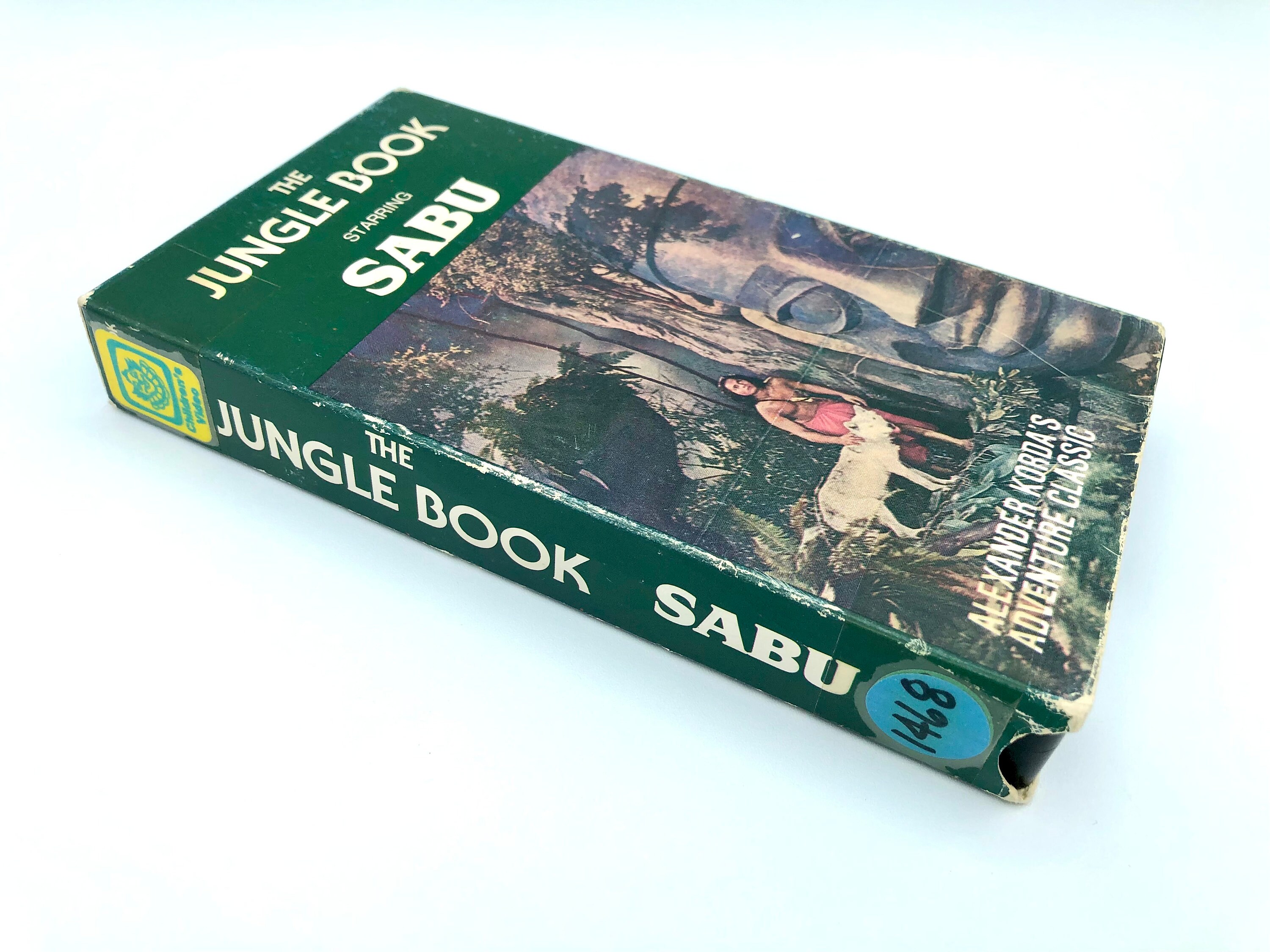 The Jungle Book Sabu 1942 Vintage VHS Childrens Video, Seminole Florida ...