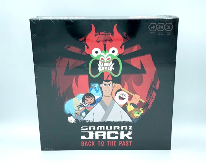 Samurai Jack Back to the Past Family Fun Game Night Card Board Game - Etsy