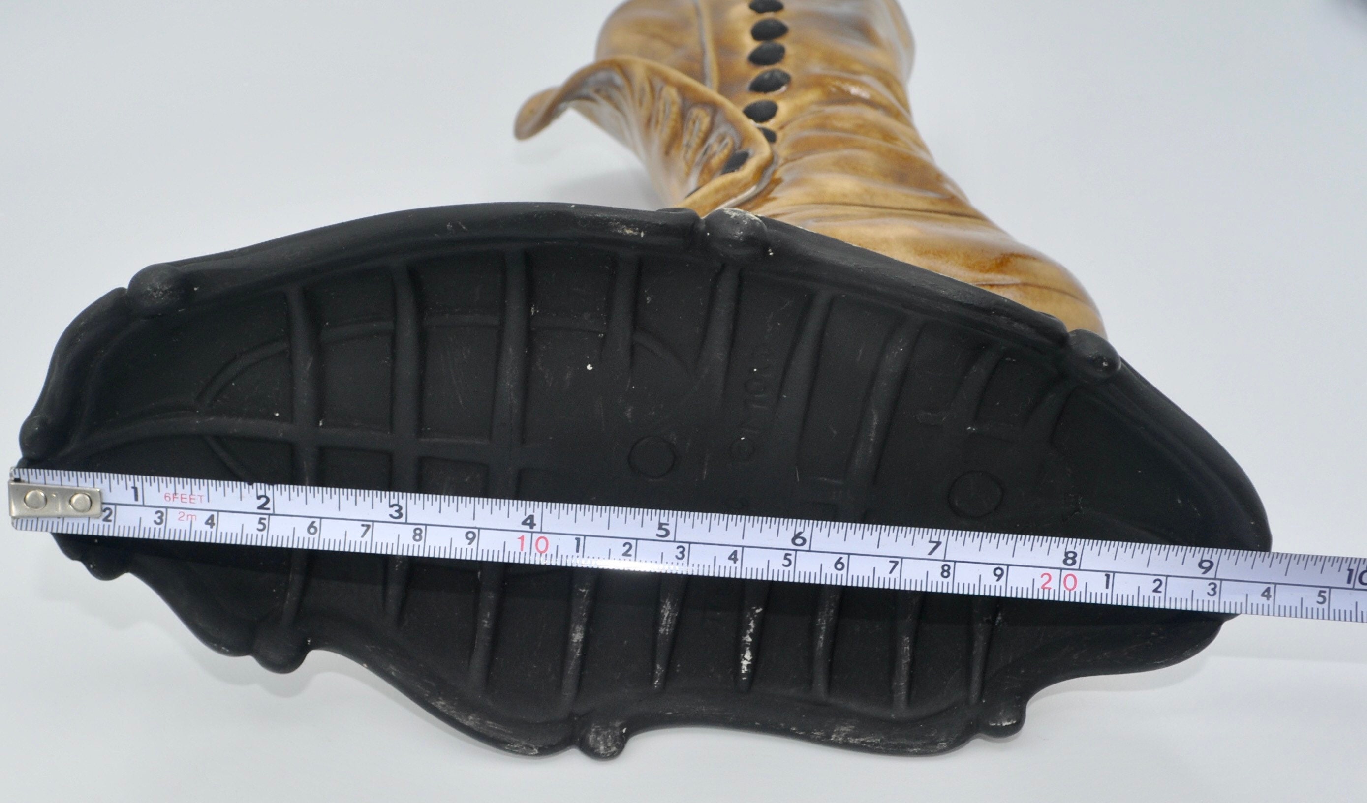 1970s Atlantic Mold Ceramic Boot Vase Western Motif - Etsy