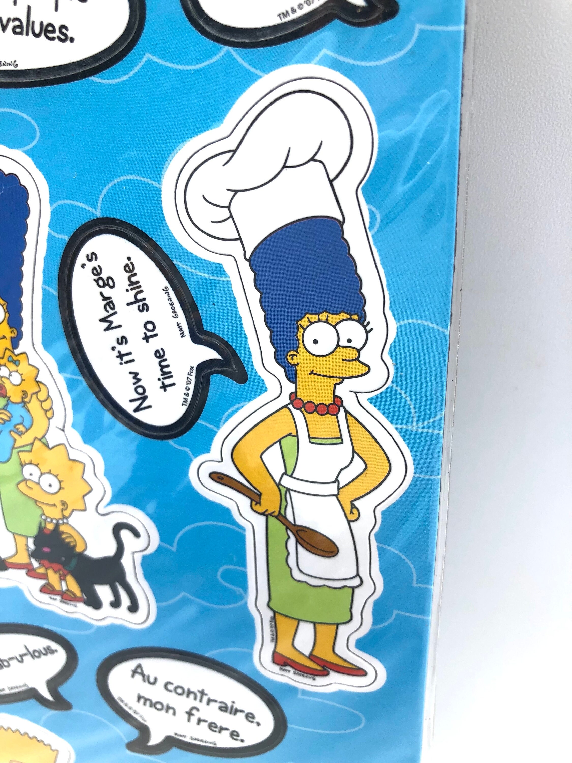 The Simpsons Animated TV Show Refrigerator Magnets Set of 14 FREE ...