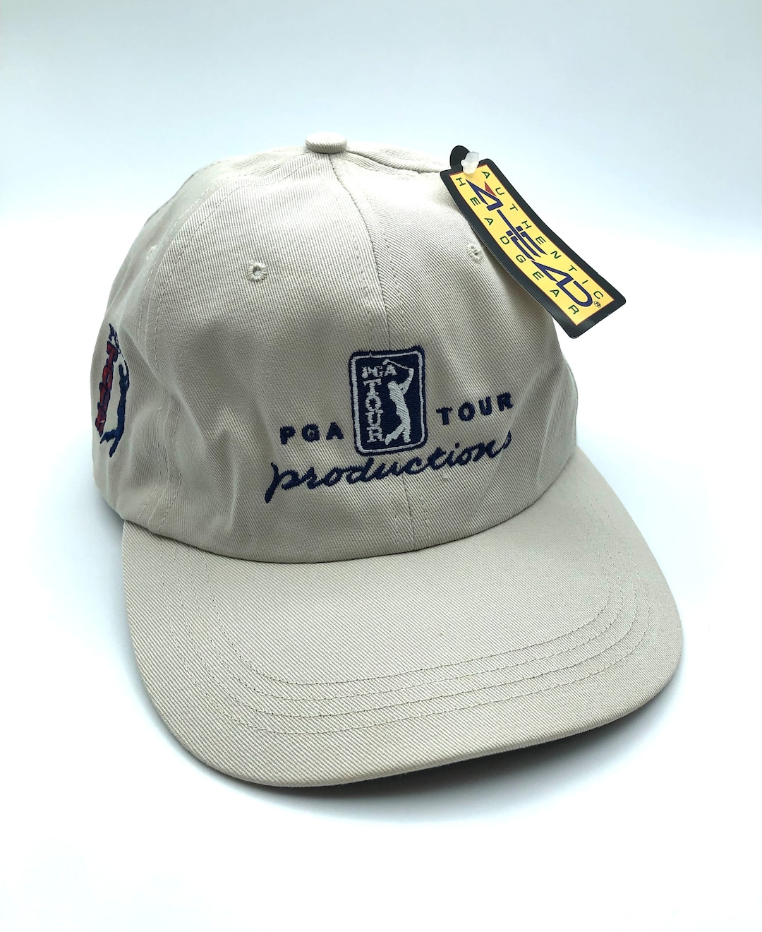 Rare Vintage Golf Hat PGA Tour Production Staff Exclusive New With Hang ...