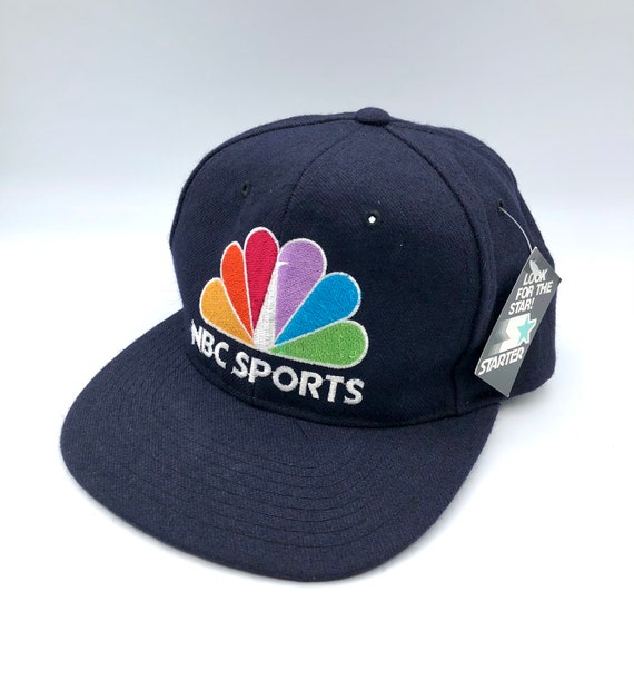 Vintage Vintage NBC SPORTS CAP HAT Adjustable USA SCR… - Gem