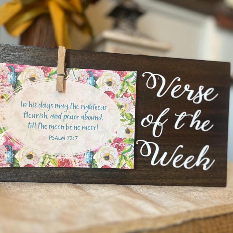 Verse Signs - Etsy