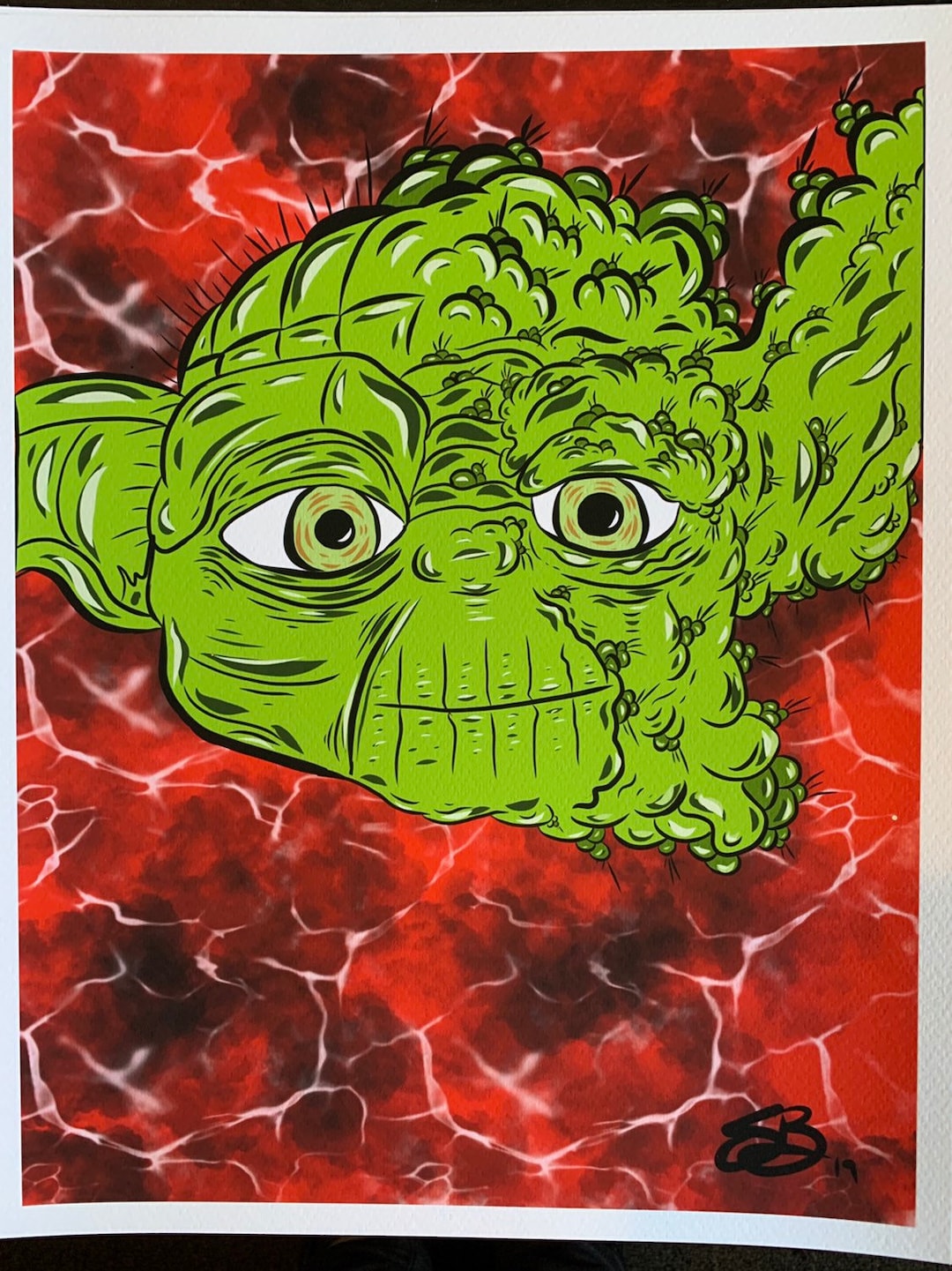 Sick Yoda - Etsy