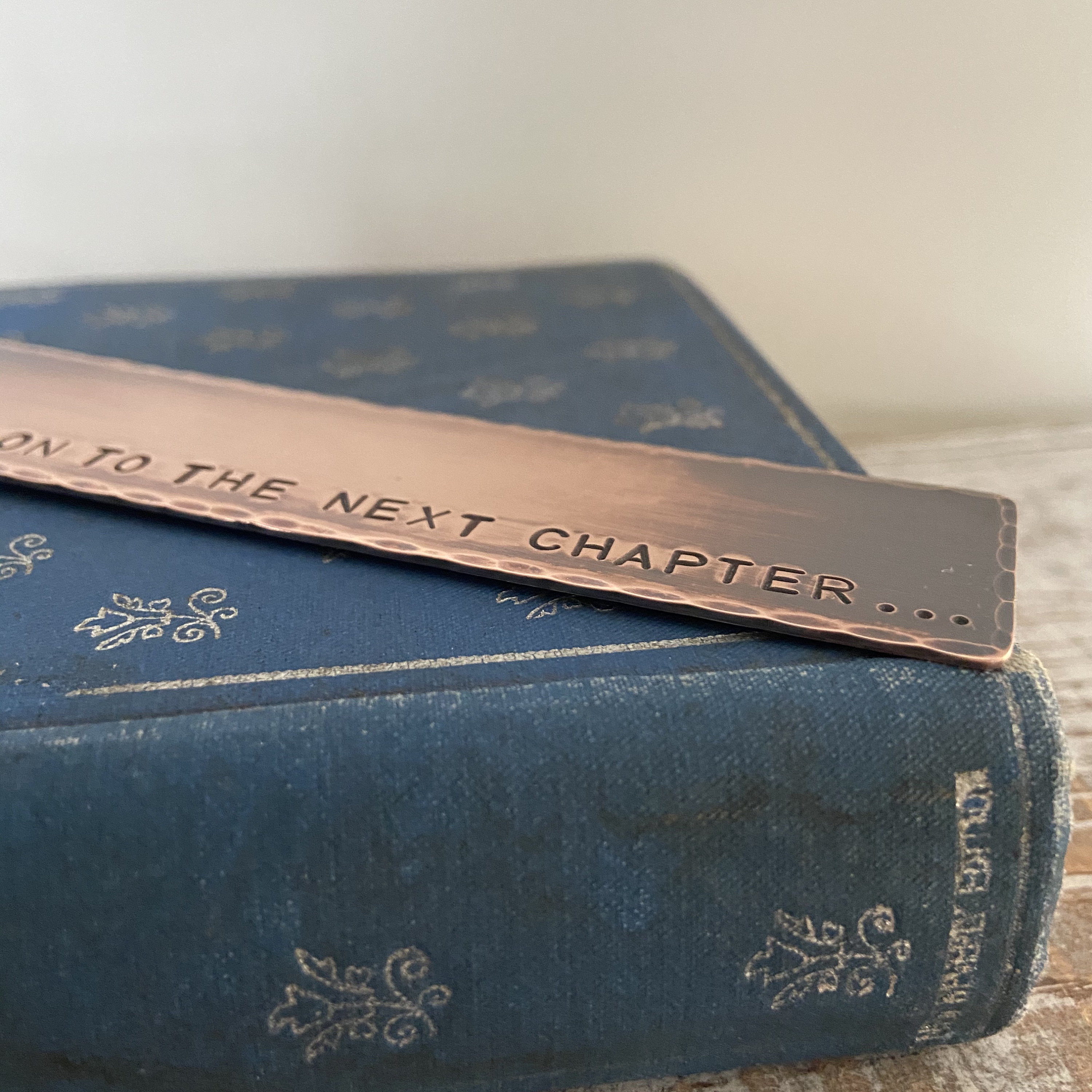 Next Chapter Copper Bookmark Graduation or Retirement Gift | Etsy