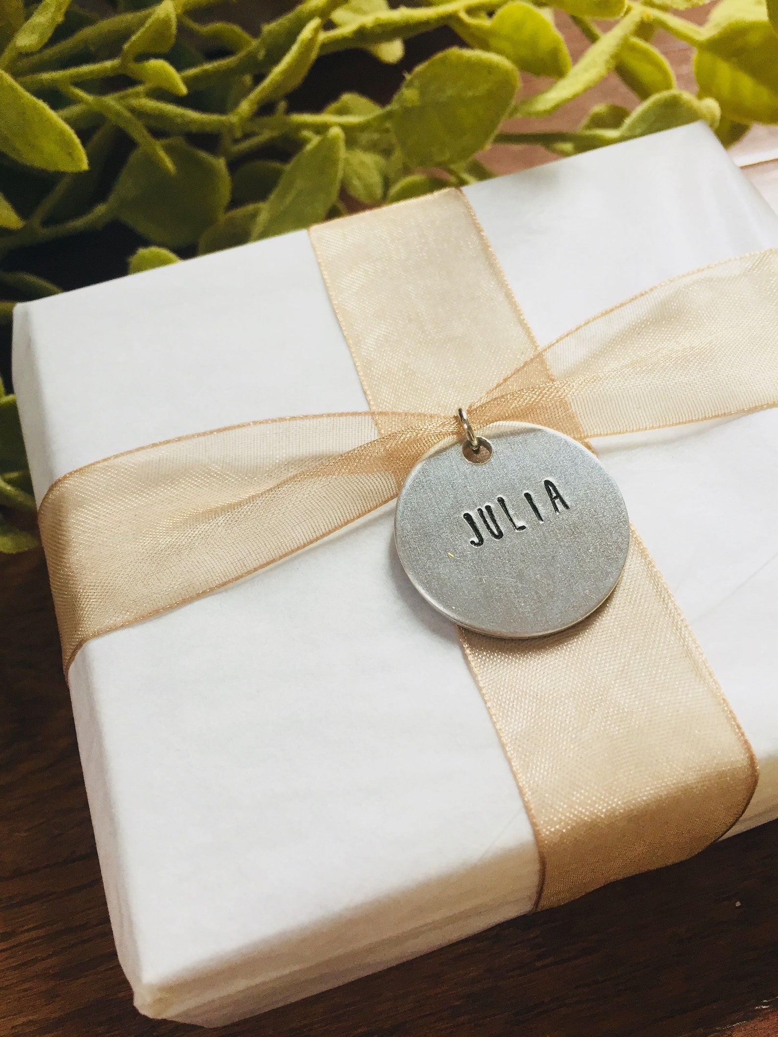 Hand Stamped Metal Labels Custom Personalized Tags - Etsy