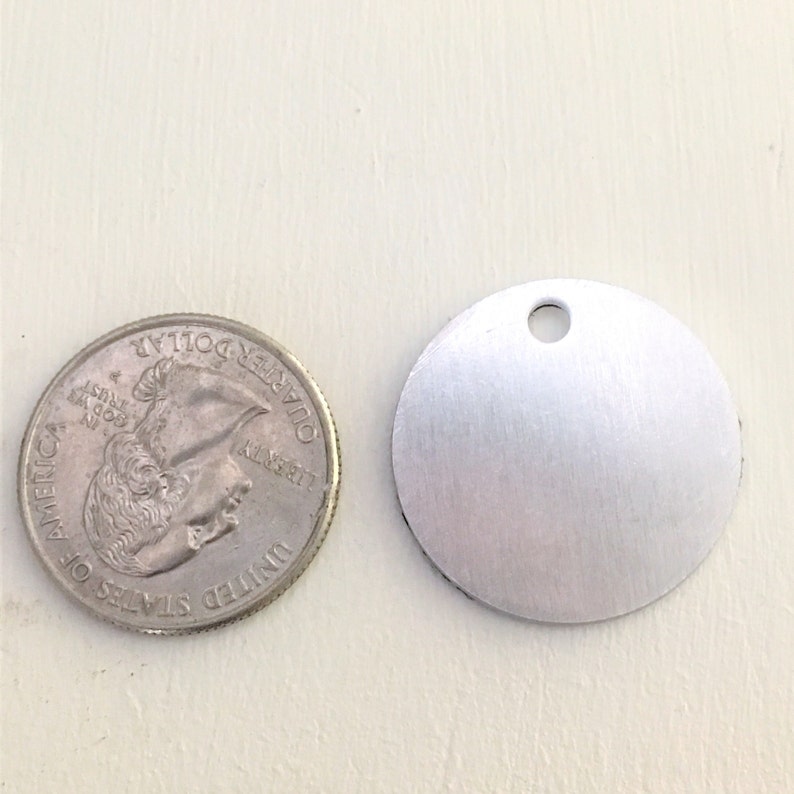 Hand Stamped Metal Labels Custom Personalized Tags | Etsy