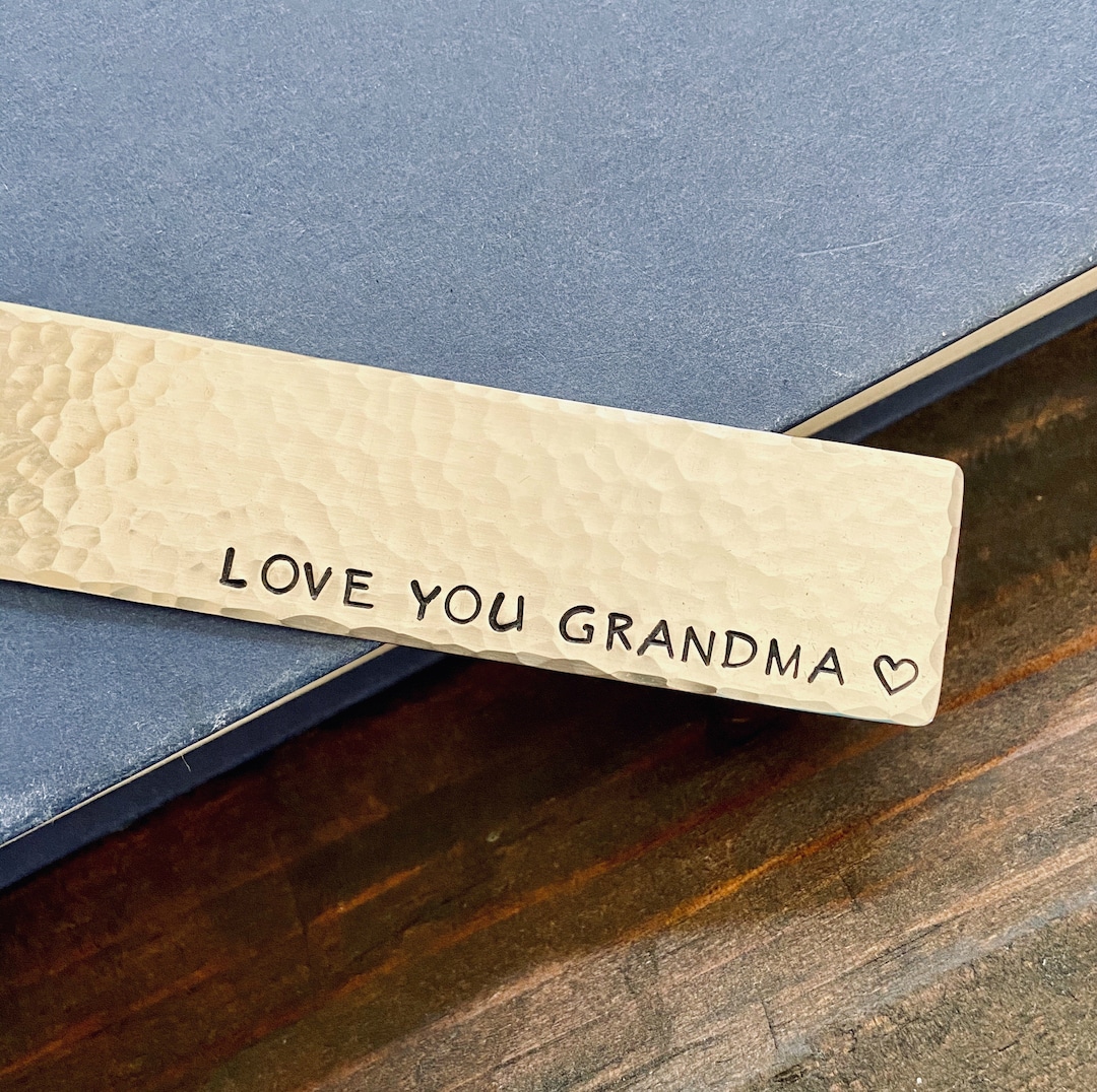 Personalized Grandparents Gifts, Custom Bookmark, Gift for Grandma ...