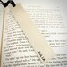 Personalized Silver Bookmark, Hand Stamped and Customizable - Etsy