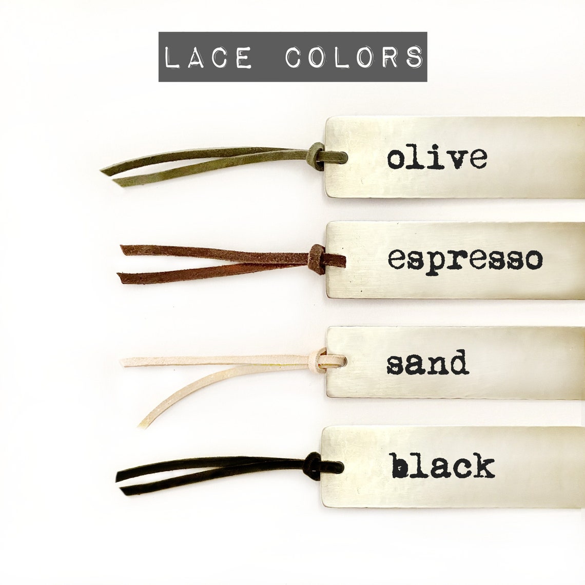 Personalized Silver Bookmark Hand Stamped and Customizable - Etsy