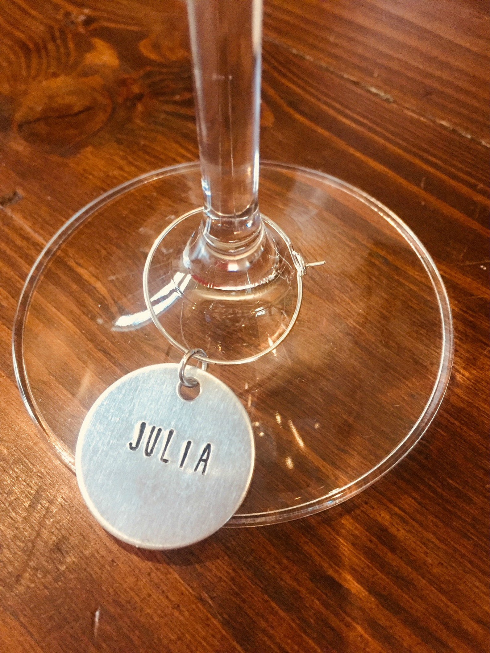 Hand Stamped Metal Labels Custom Personalized Tags | Etsy