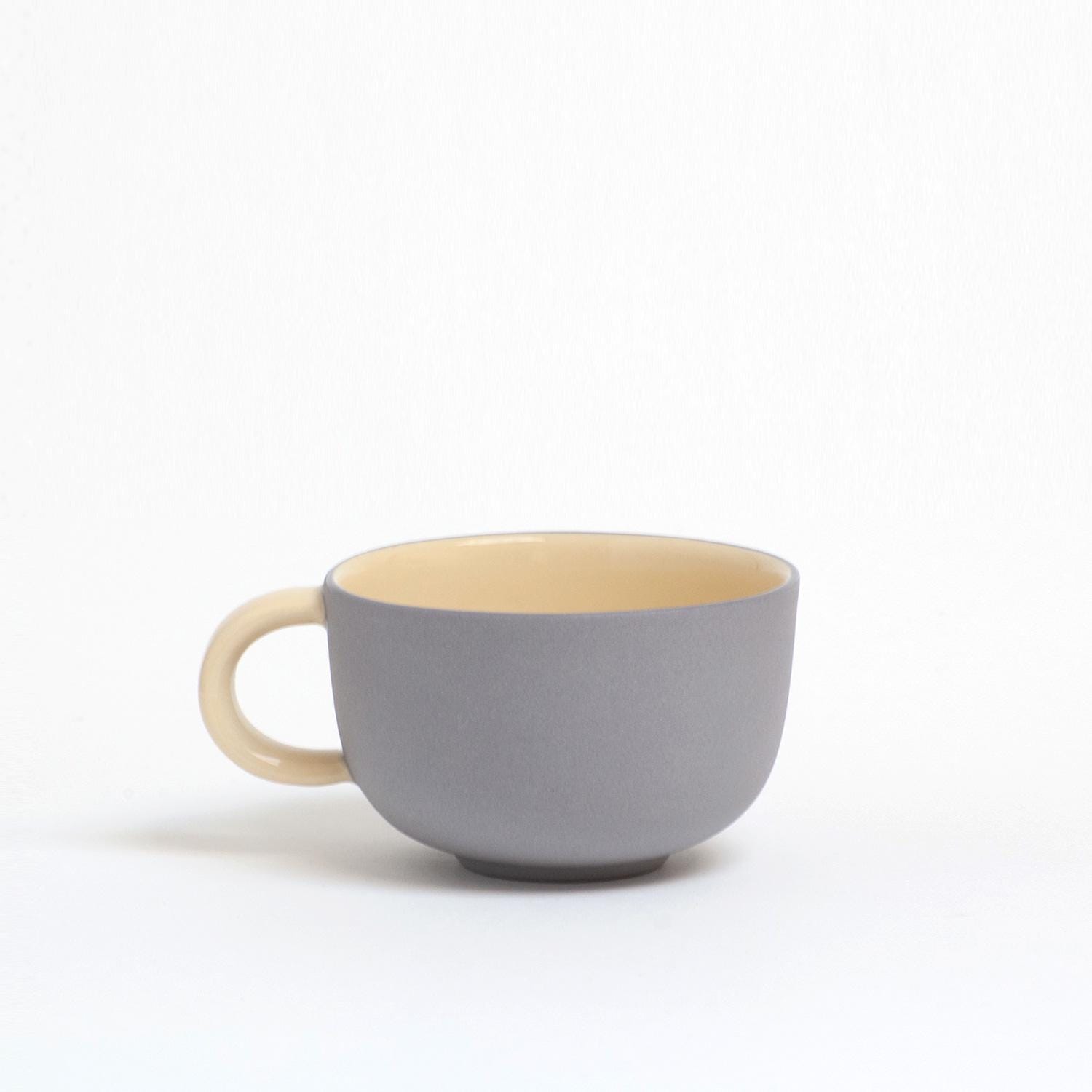 In Stock: Minimalistic Teacup Pastel Colored Porcelain, Simple Modern ...