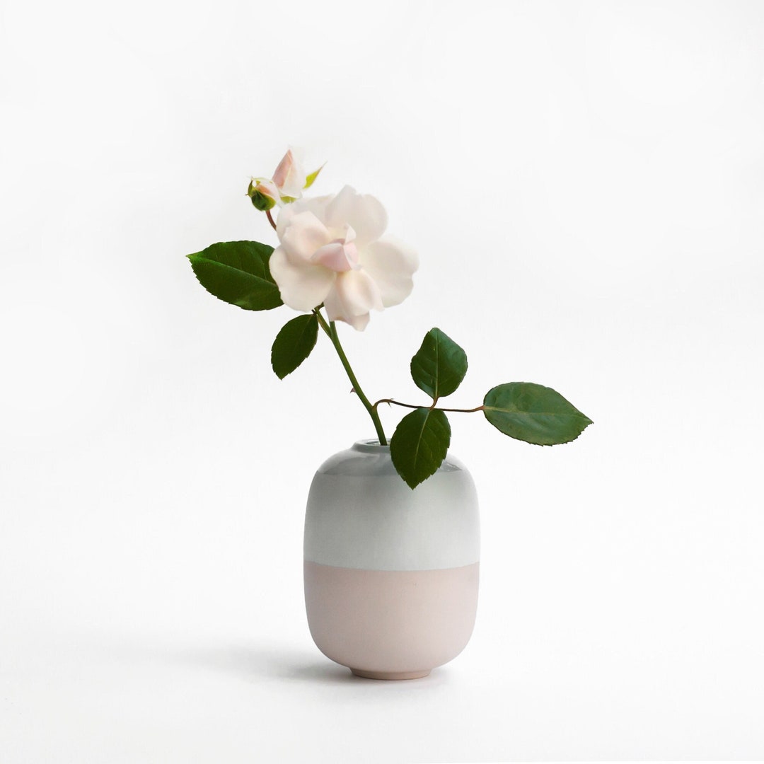 In Stock: Small Ceramic Vase Simple Minimalist Design - Etsy