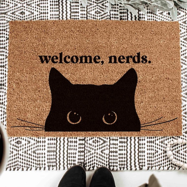 Geek Doormat - Etsy