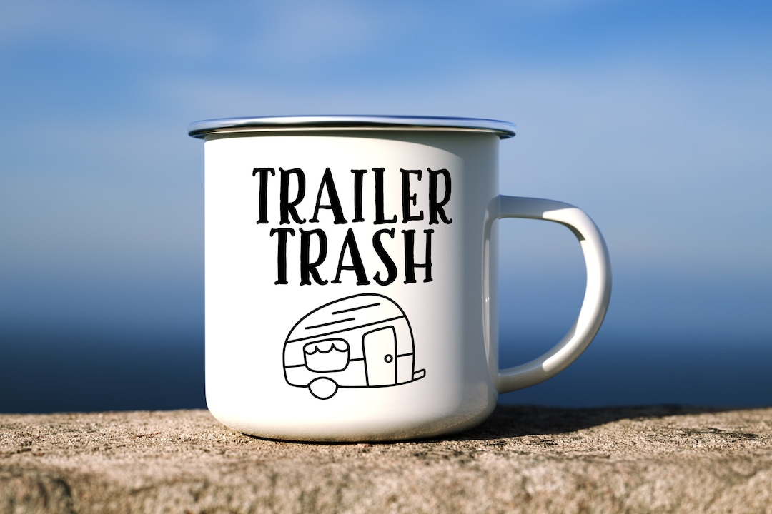 Glamping Mug, Glamper Camper Mugs, Enamel Camping Mugs, RV Camper Mugs ...