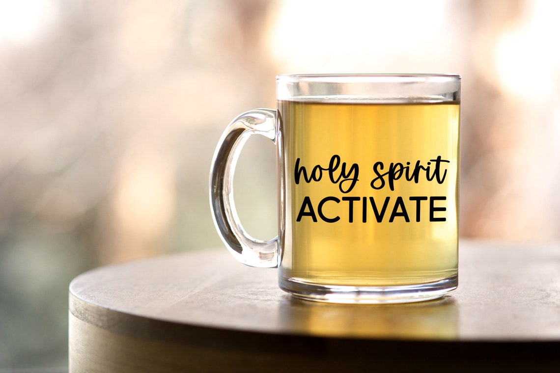Holy Spirit Activate Mug, Funny Christian Mug, Funny Birthday Gift for ...