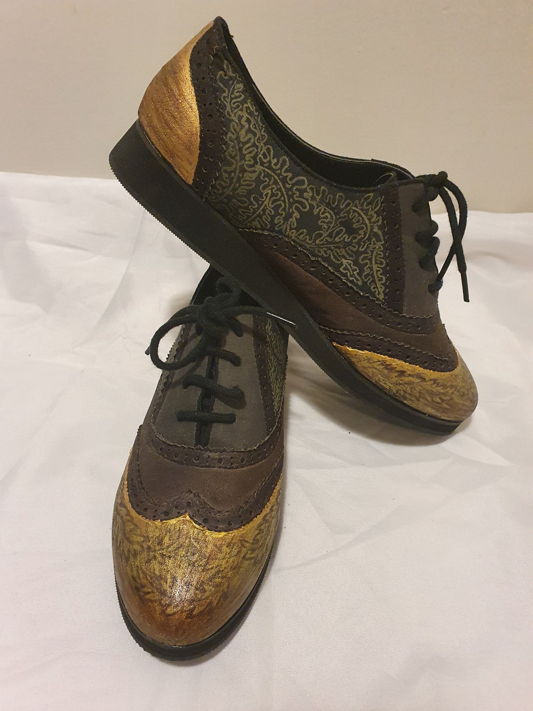 Custom Design Flat Shoes Women Fabric Paint Waterproof - Etsy