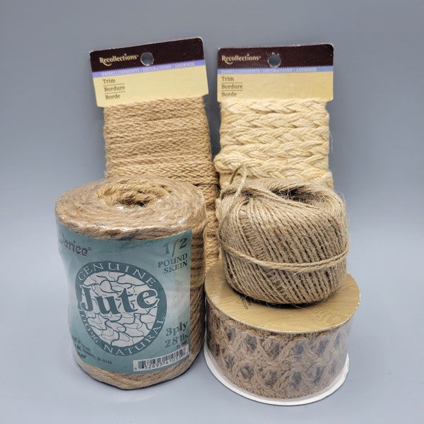 Jute Ribbon - Etsy UK