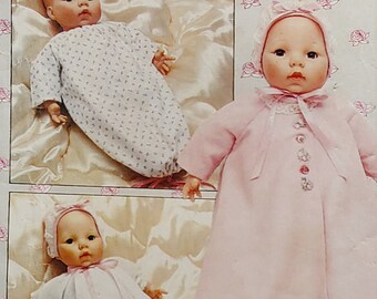 Butterick 5110 Pattern for 18 Inch Doll Clothes Wardrobe, From 1997, 1 ...