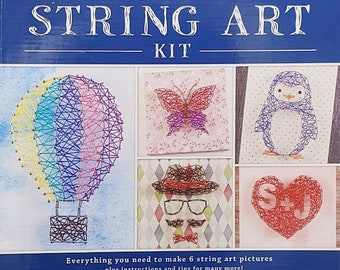 DIY Flower String Art Kit - Etsy