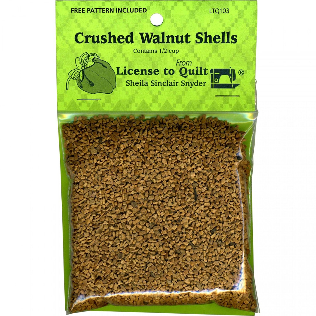 Crushed Walnut Shells - Premium Walnut Shell Filler for Pincushion ...