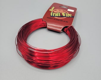 Red Jewelry Wire Half-hard Thickness 30, 28, 26, 24, 22, 20, 18, 16 GA ...