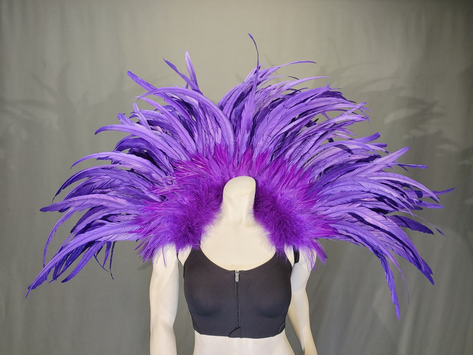 Feather Collar Many Colors Cosplay Halloween Burning Man - Etsy