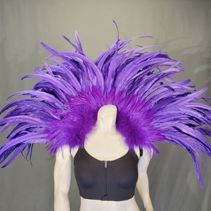 Feather Collar - Many Colors - Cosplay, Halloween, Burning Man and More ...
