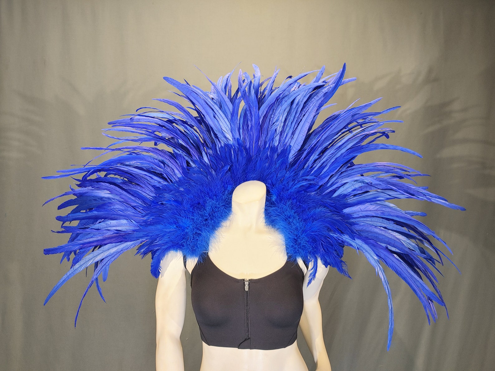 Feather Collar Many Colors Cosplay Halloween Burning Man - Etsy