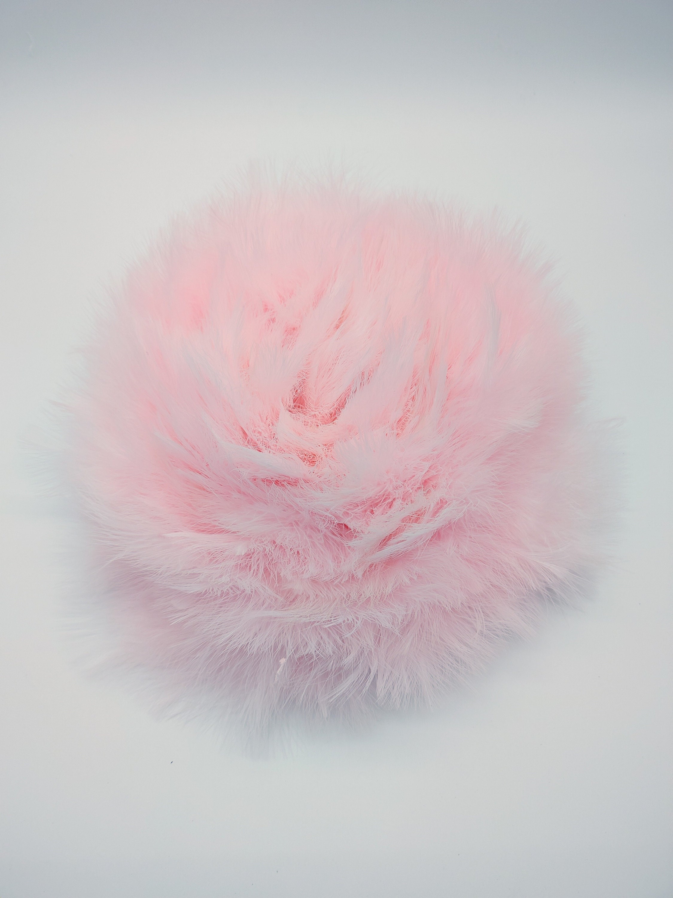 Pink Marabou Feather Fringe by the Yard on Cotton Tape - Etsy