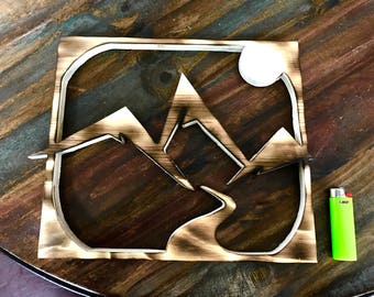 Mountain design | Etsy