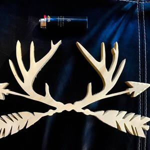 Folk flower wreaths clip art antlers arrows vector | Etsy